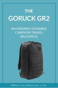 GORUCK GR2 Test & Review: Tough as Nails, Perfect for Travel | A ...