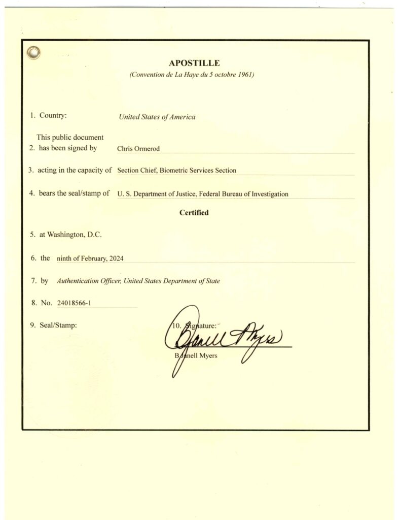 How to Get the FBI Background Check Apostille Process: Quick, Easy ...