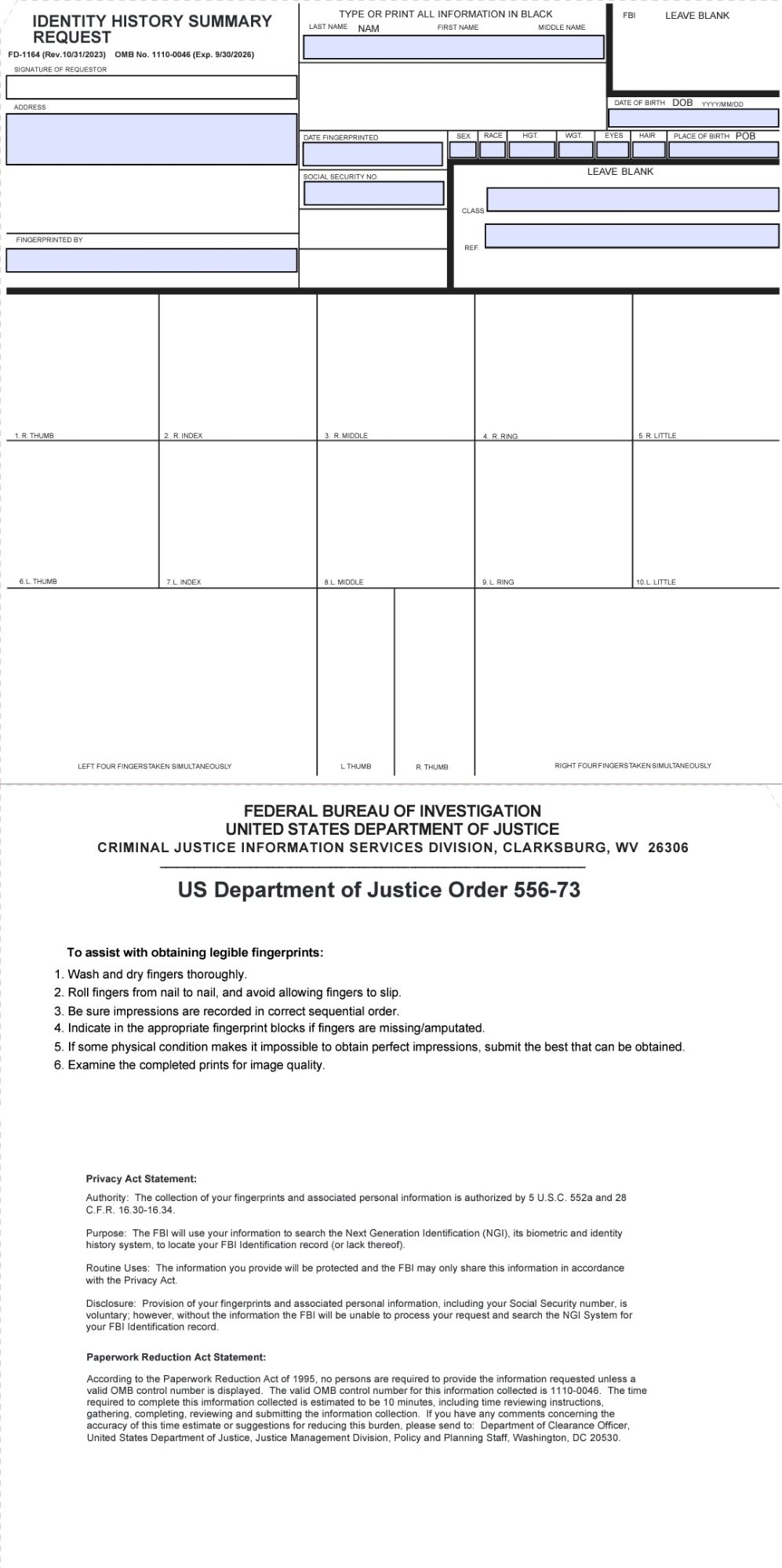 How to Get an FBI Background Check – ABrotherAbroad.com